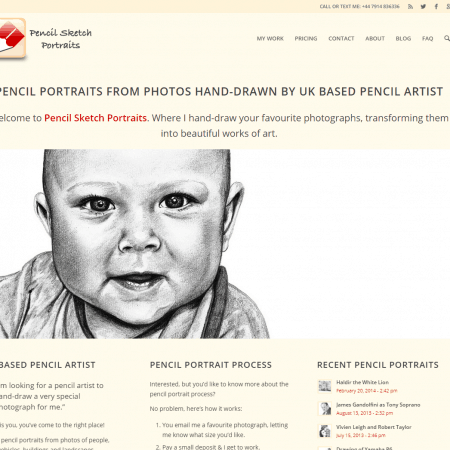 Pencil Portraits from Photos by Angela a UK Pencil Artist