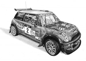 Car Drawings by Angela of Pencil Sketch Portraits